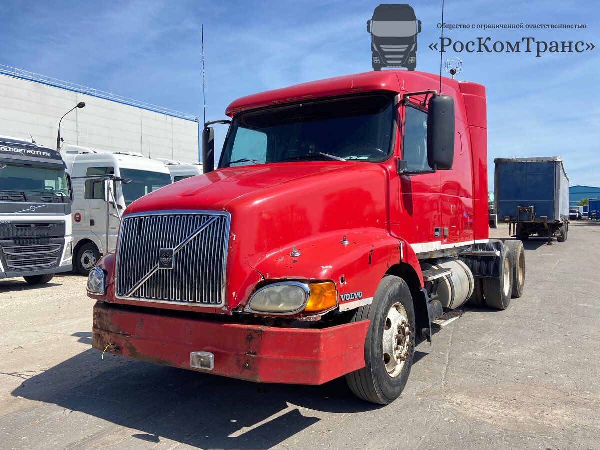 Купить б/у Volvo VNL дизель механика в Томилино: красный 2002 года по цене 970 000 рублей на Авто.ру