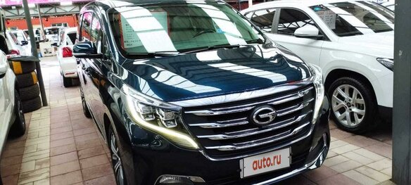 Купить б/у GAC Trumpchi GM8 2017-2020 2.0 AT (201 л.с.) бензин автомат в Екатеринбурге: синий ...