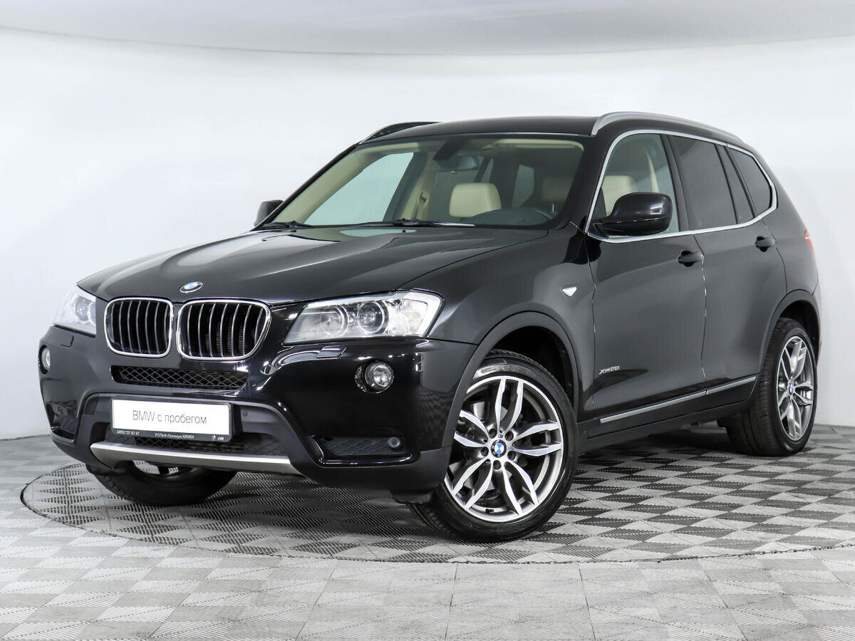 Купить б/у BMW X3 II (F25) 28i xDrive 2.0 AT (245 л.с.) 4WD бензин ...