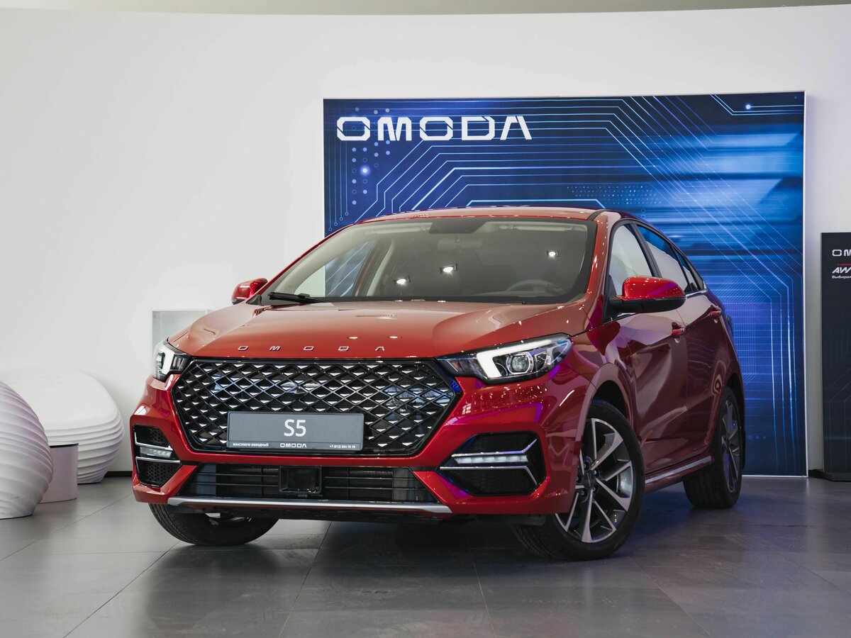 Купить новый OMODA S5 2022-н.в. 1.5 CVT (147 л.с.) бензин вариатор в Санкт-Петербурге: красный ...