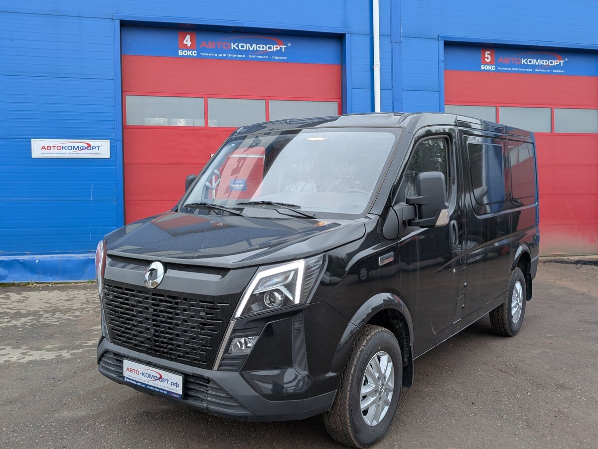 Купить новый Dongfeng K32 дизель механика в Кирове: чёрный цельнометаллический фургон 2024 года ...
