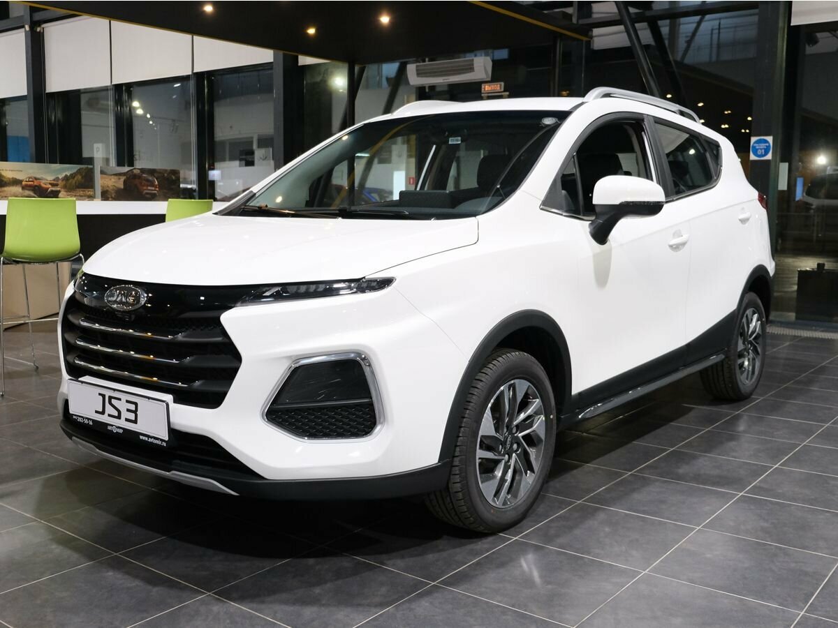 Купить новый JAC JS3 2023-2025 1.6 CVT (109 л.с.) бензин вариатор в Котельниках: белый Джак ...