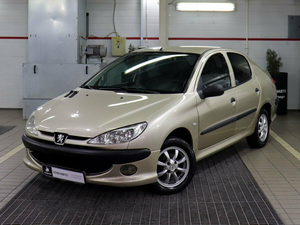Купить б/у Peugeot 206 1998-2012 1.4 MT (75 л.с.) бензин механика в Краснодаре: серый Пежо 206 ...