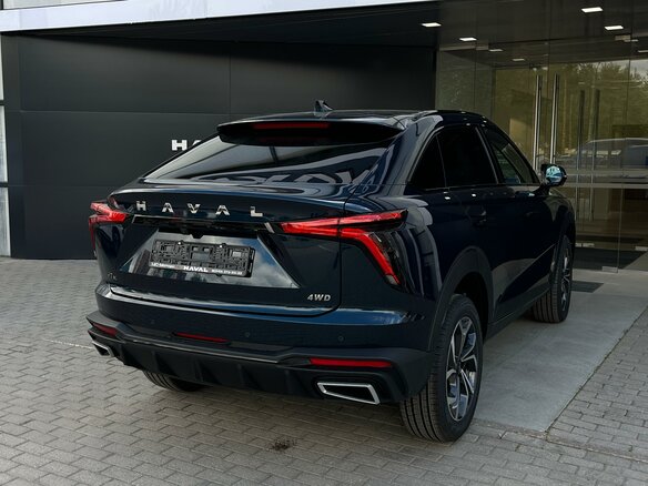 Купить новый Haval F7x II 2.0 AMT (192 л.с.) 4WD бензин робот в Екатеринбурге: синий Хавэйл Ф7х ...