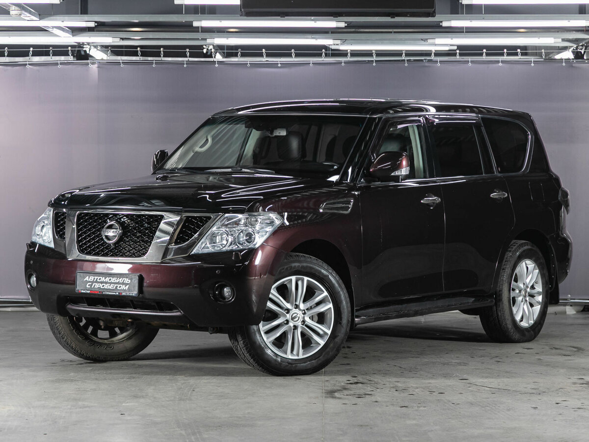Купить б/у Nissan Patrol VI (Y62) 5.6 AT (405 л.с.) 4WD бензин автомат ...