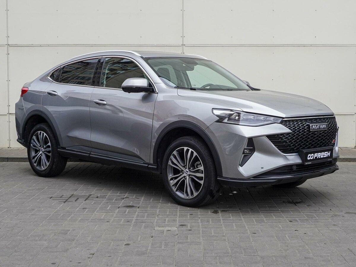 Купить б/у Haval F7x I Рестайлинг 1.5 AMT (150 л.с.) 4WD бензин робот в Краснодаре: серый Хавэйл ...
