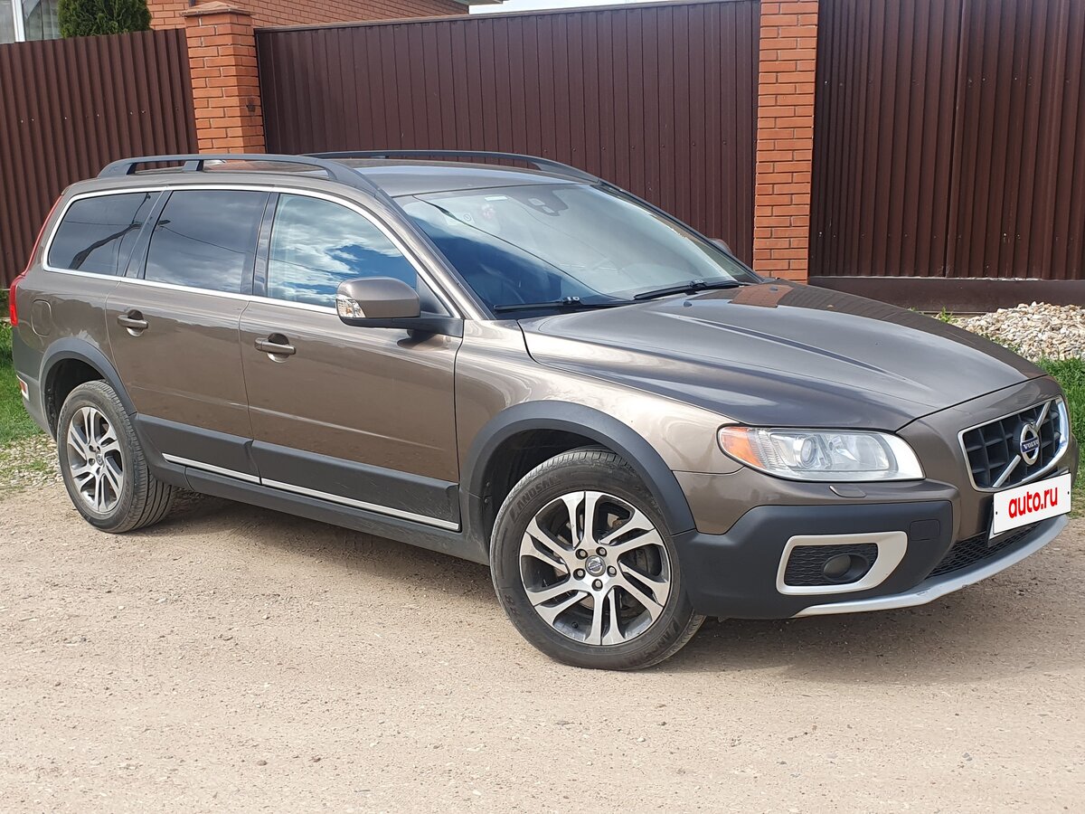 Купить б/у Volvo XC70 II 2.0d AT (163 л.с.) дизель автомат в Зубцове: коричневый Вольво XC70 II ...