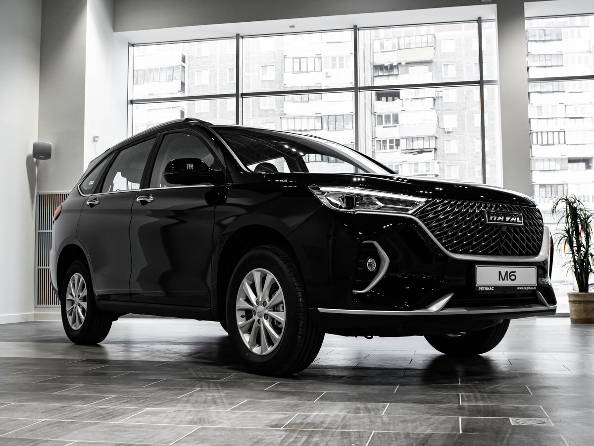 Купить новый Haval M6 II 1.5 MT (143 л.с.) бензин механика в Магнитогорске: чёрный Хавэйл М6 II ...