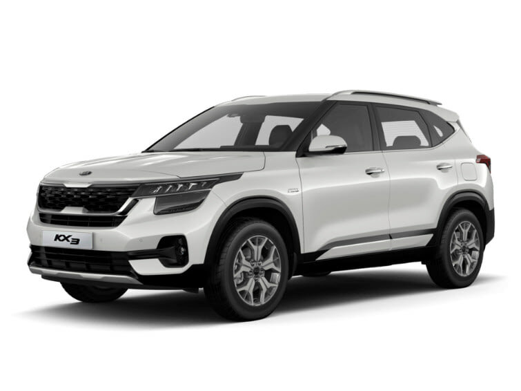 Купить новый Kia KX3 2019-2023 1.5 CVT (115 л.с.) бензин вариатор в Москве: белый Киа КаИкс3 ...