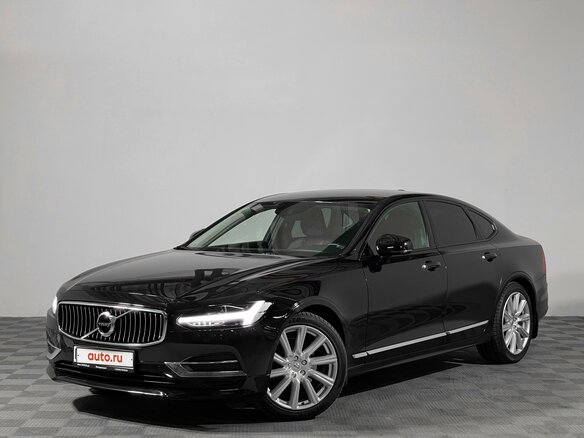 Купить б/у Volvo S90 II 2.0 AT (190 л.с.) бензин автомат в Москве: коричневый Вольво S90 II ...