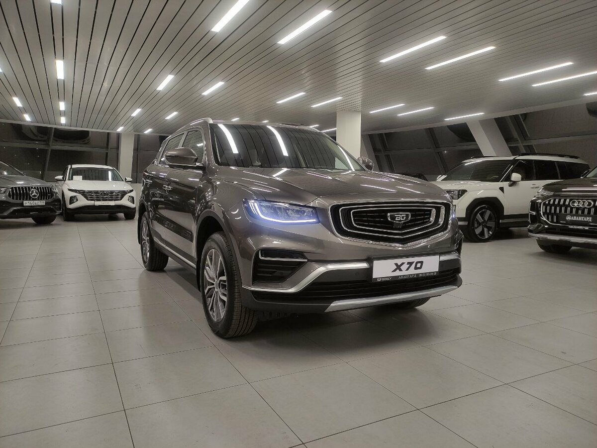 Купить новый Belgee X70 2024-2025 1.5 AT (150 л.с.) бензин автомат в Санкт-Петербурге: серый ...