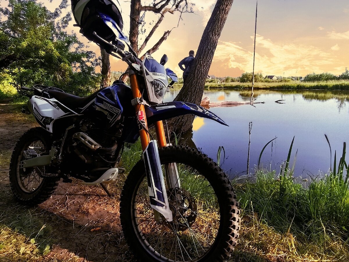 Купить б/у Regulmoto Sport 003 PR Pro 5 передач в Серпухове: синий спортивный эндуро 2022 года ...