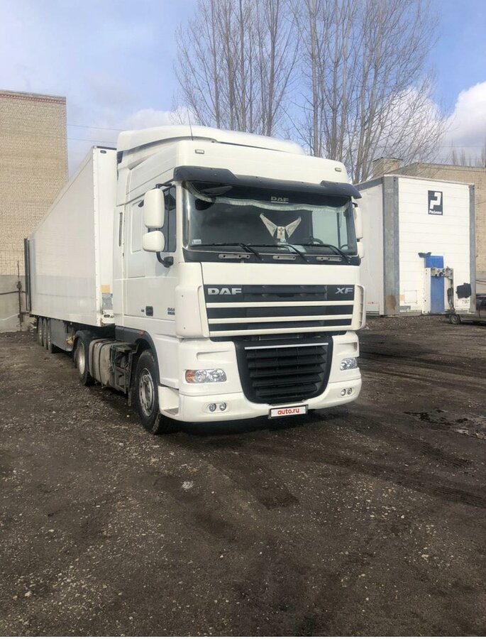Купить б/у DAF XF 105 дизель механика в Саратове: белый 2008 года на ...