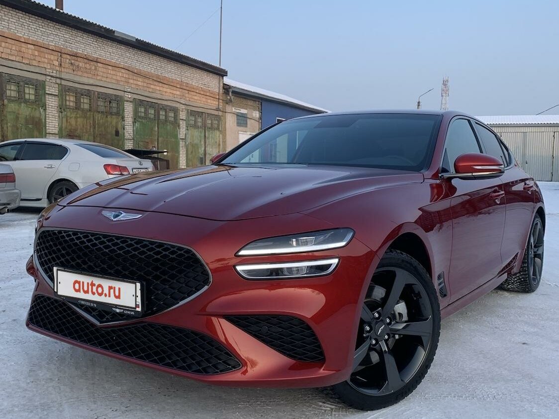 Купить б/у Genesis G70 I Рестайлинг 2.0 AT (197 л.с.) 4WD бензин ...
