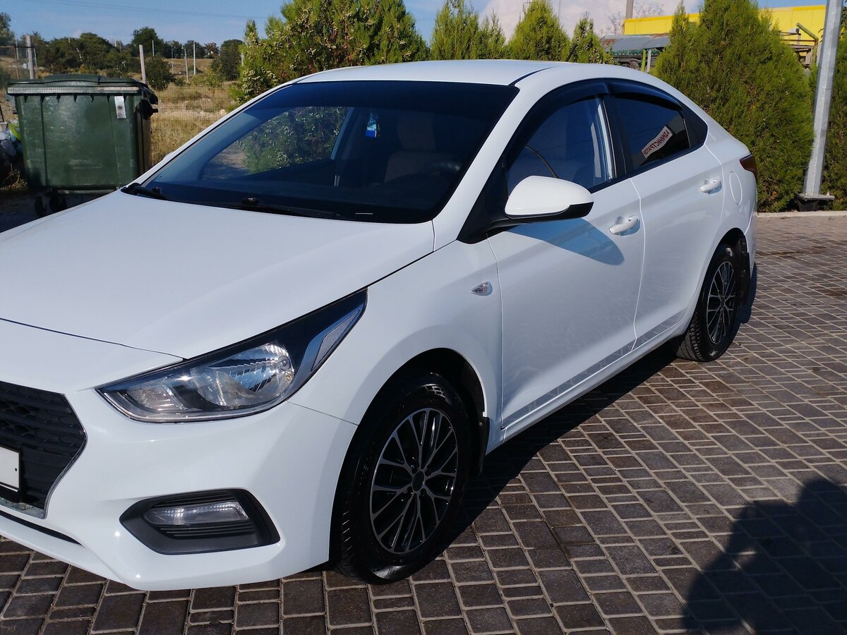 Купить б/у Hyundai Solaris II 1.4 AT (100 л.с.) бензин автомат в ...