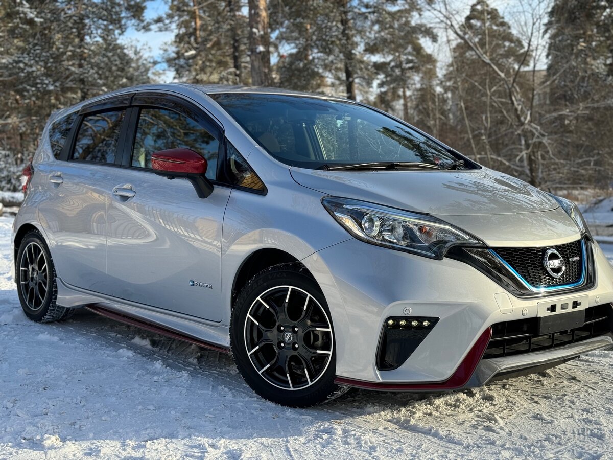 Купить б/у Nissan Note II Рестайлинг Nismo e-Power 1.2hyb AT (109 л.с.) гибрид автомат в Чите ...