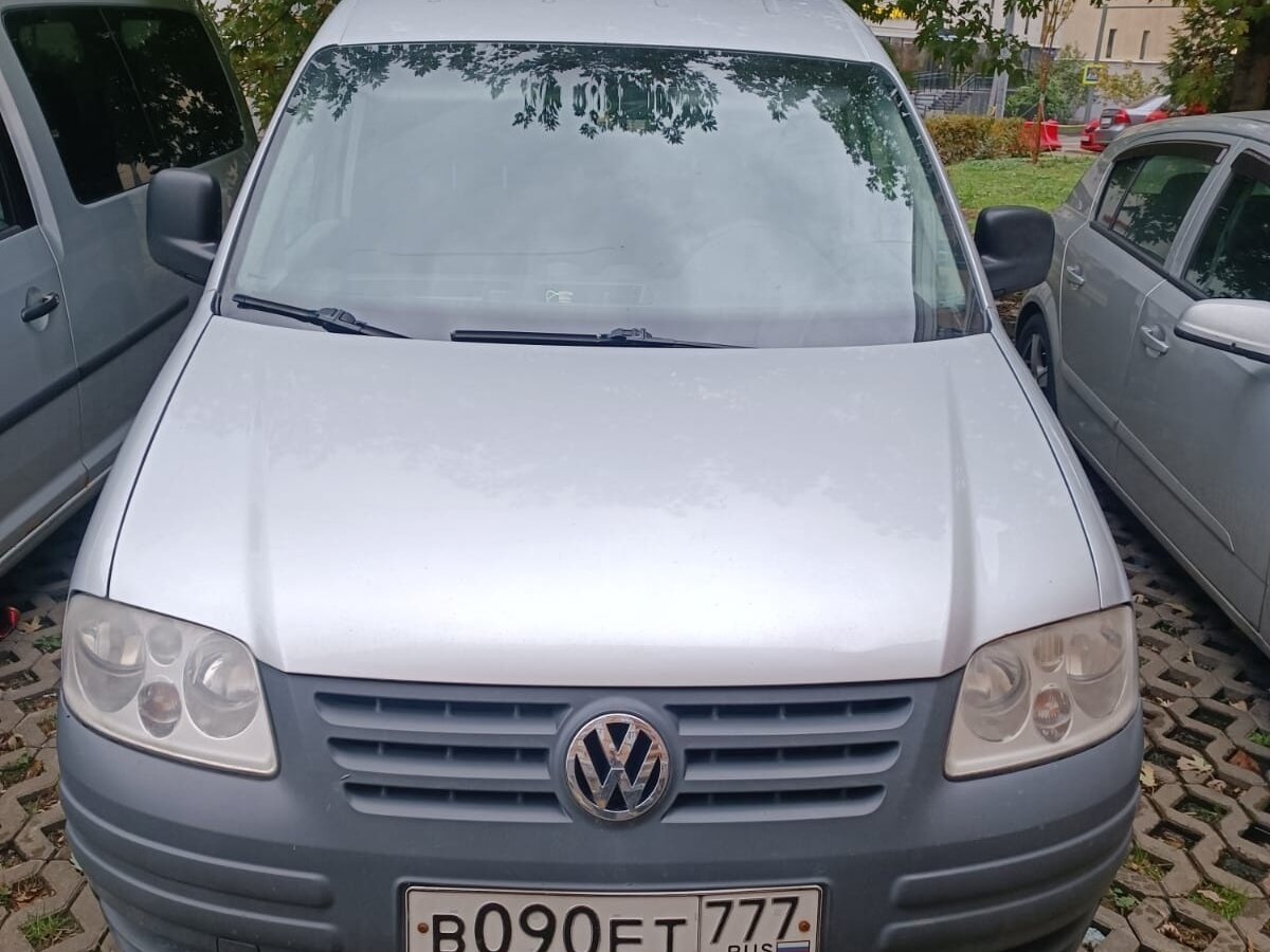 Купить б/у Volkswagen Caddy III 1.9d MT (105 л.с.) дизель механика в Москве: серый Фольксваген ...
