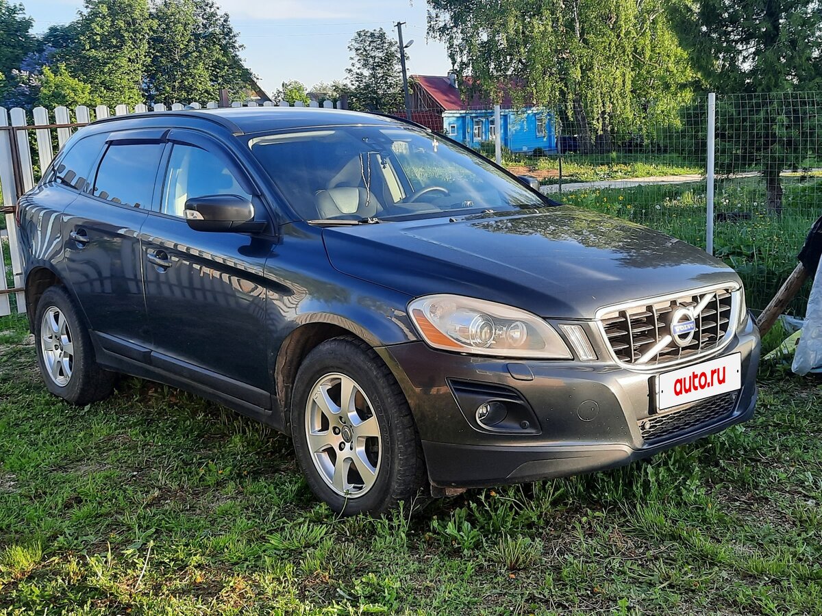 Купить б/у Volvo XC60 I 2.4d AT (185 л.с.) 4WD дизель автомат в Нижнем Новгороде: серый Вольво ...