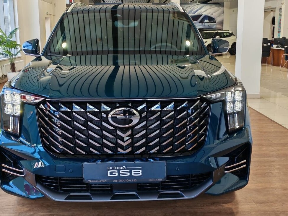 Купить новый GAC GS8 II 2.0 AT (231 л.с.) 4WD бензин автомат в Нижнем Новгороде: зелёный ГАК ГС8 ...
