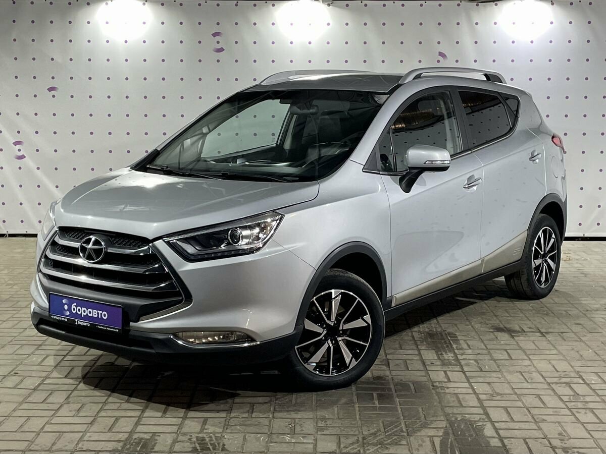 Купить б/у JAC S3 I 1.6 CVT (109 л.с.) бензин вариатор в Тамбове: серый Джак с3 I внедорожник 5 ...