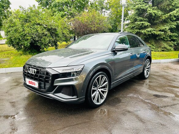 Купить б/у Audi SQ8 I (4M) 4.0d AT (435 л.с.) 4WD дизель автомат в Москве: серый Ауди ску8 I (4M ...