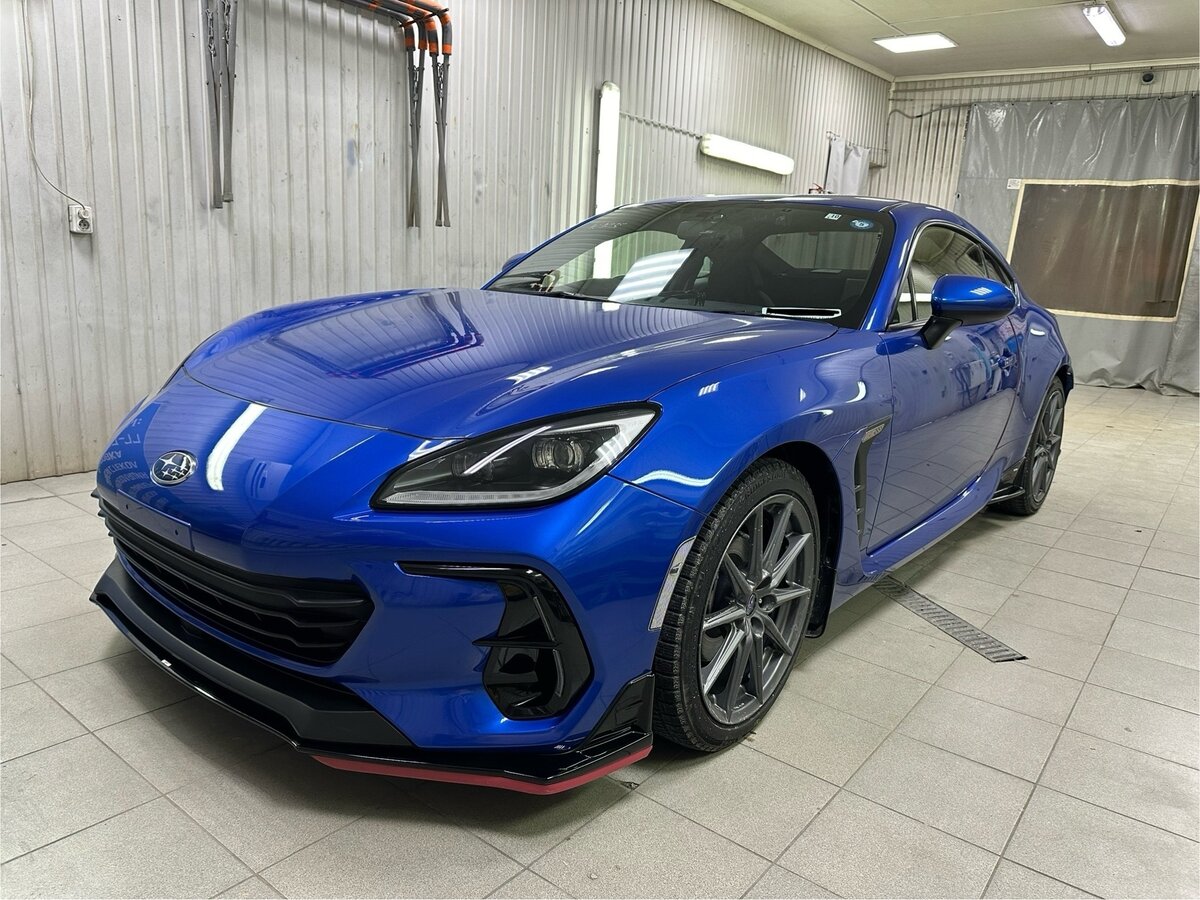 Купить б/у Subaru BRZ II 2.4 AT (231 л.с.) бензин автомат в Краснодаре: синий Субару BRZ II купе ...
