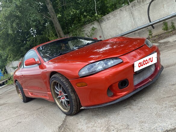 Купить б/у Mitsubishi Eclipse II 2.0 AT (213 л.с.) 4WD бензин автомат в Москве: красный ...