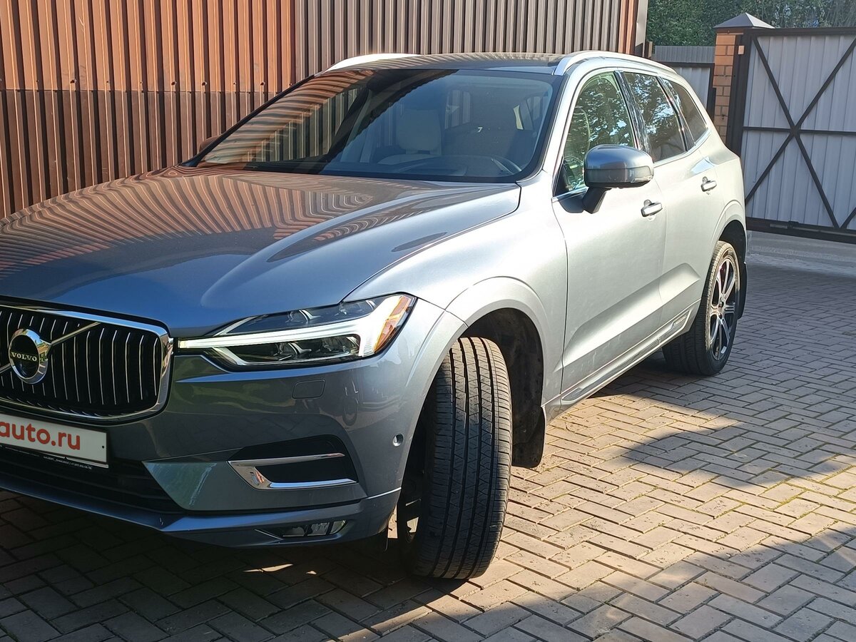 Купить б/у Volvo XC60 II 2.0 AT (320 л.с.) 4WD бензин автомат в Сергеевке: серый Вольво XC60 II ...