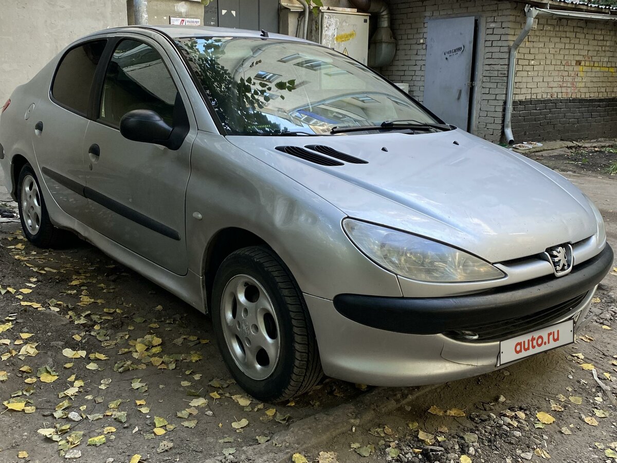 Купить б/у Peugeot 206 1998-2012 1.4 MT (75 л.с.) бензин механика в Самаре: серебристый Пежо 206 ...