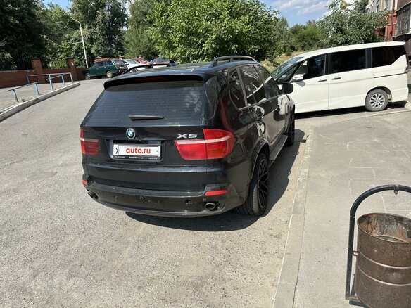 Купить б/у BMW X5 II (E70) 3.0si 3.0 AT (272 л.с.) 4WD бензин автомат в Ростове-на-Дону: чёрный ...