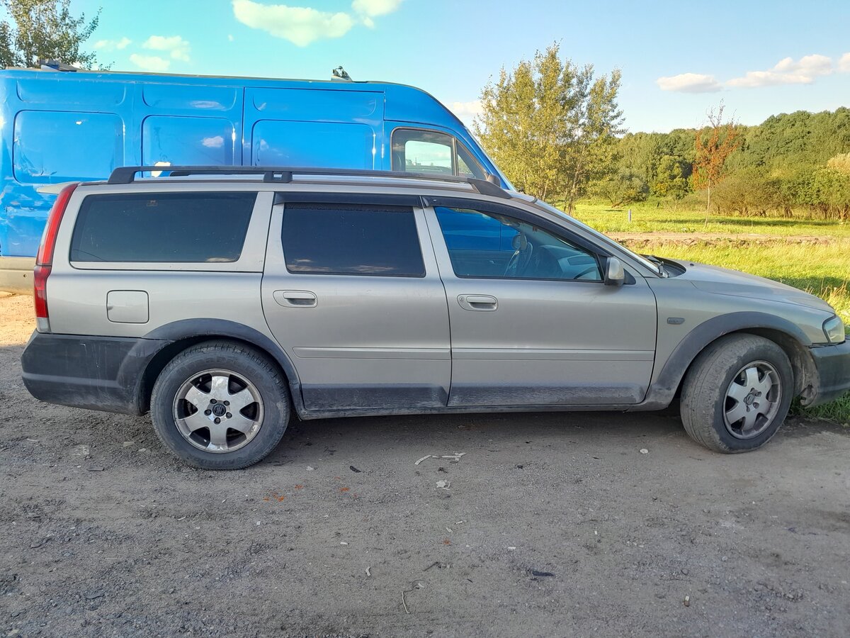 Купить б/у Volvo XC70 I 2.4 AT (200 л.с.) 4WD бензин автомат в Электростали: серый Вольво XC70 I ...
