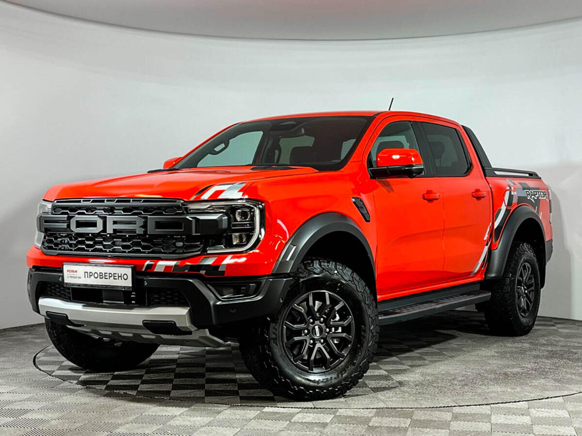 Купить б/у Ford Ranger T6.2 Raptor 3.0 AT (292 л.с.) 4WD бензин автомат ...