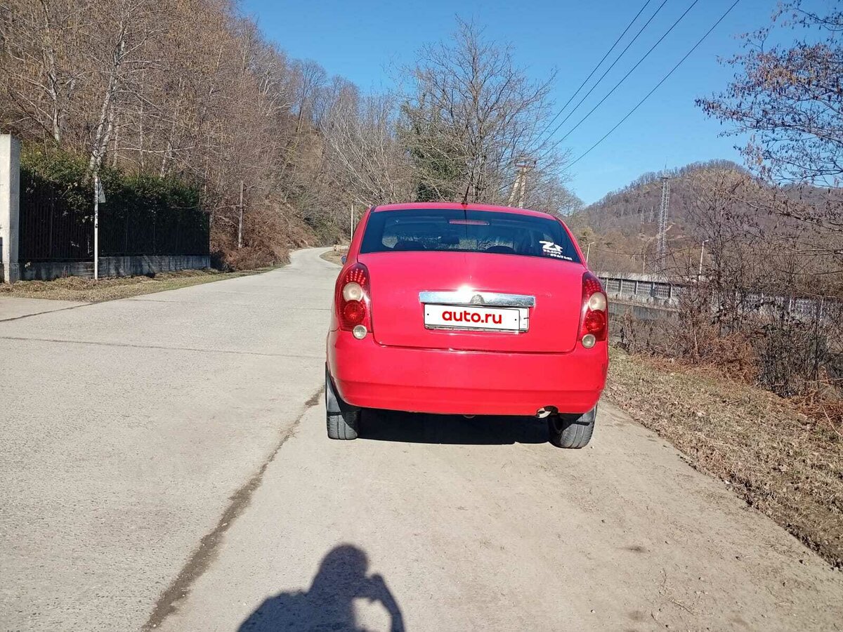 Купить б/у CHERY QQ6 (S21) 2006-2010 1.3 MT (83 л.с.) бензин механика в Сочи: красный Чери Куку6 ...