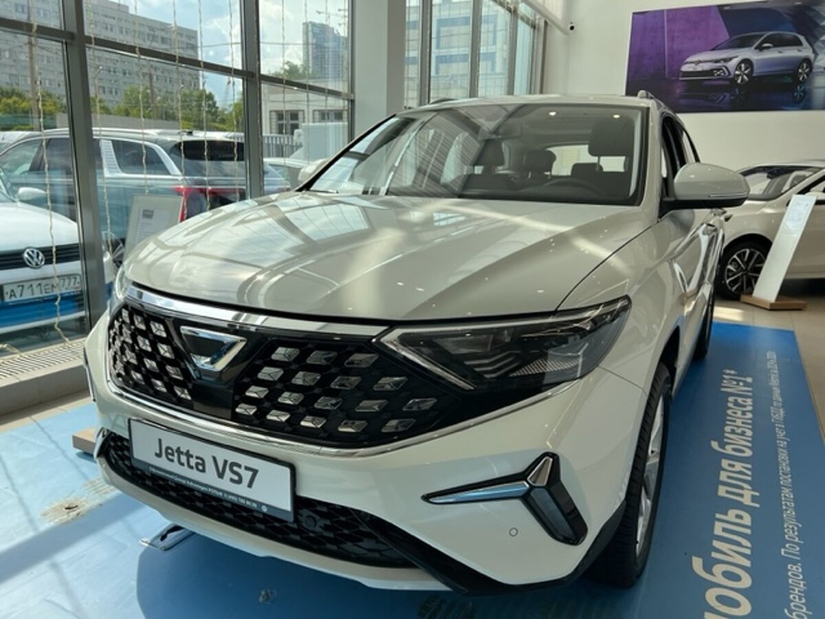 Купить новый Jetta VS7 2019-2023 1.4 AT (150 л.с.) бензин автомат в Москве: белый Джетта ВС7 ...