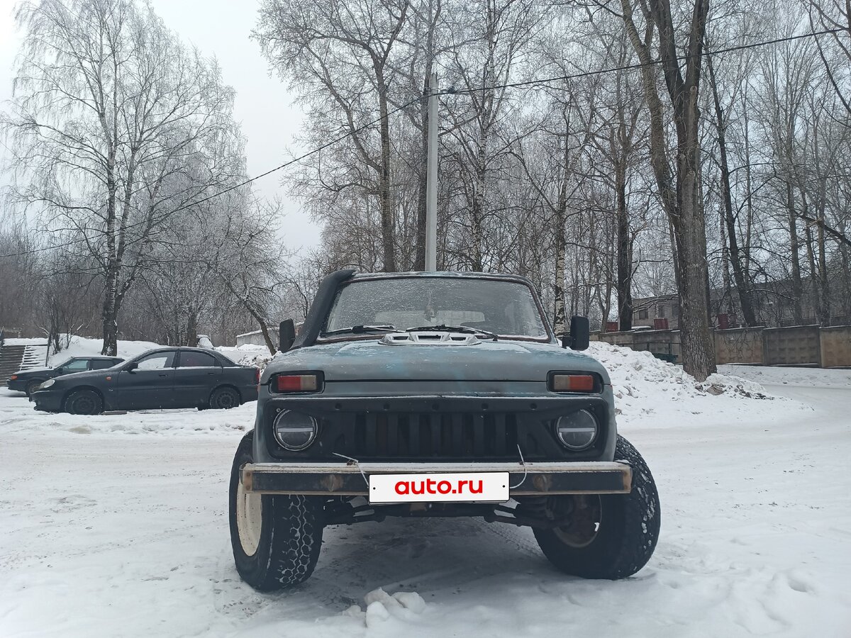 Купить б/у Lada (ВАЗ) 2121 (4x4) I 1.6 MT (75 л.с.) 4WD бензин механика в Кирово-Чепецке: синий ...