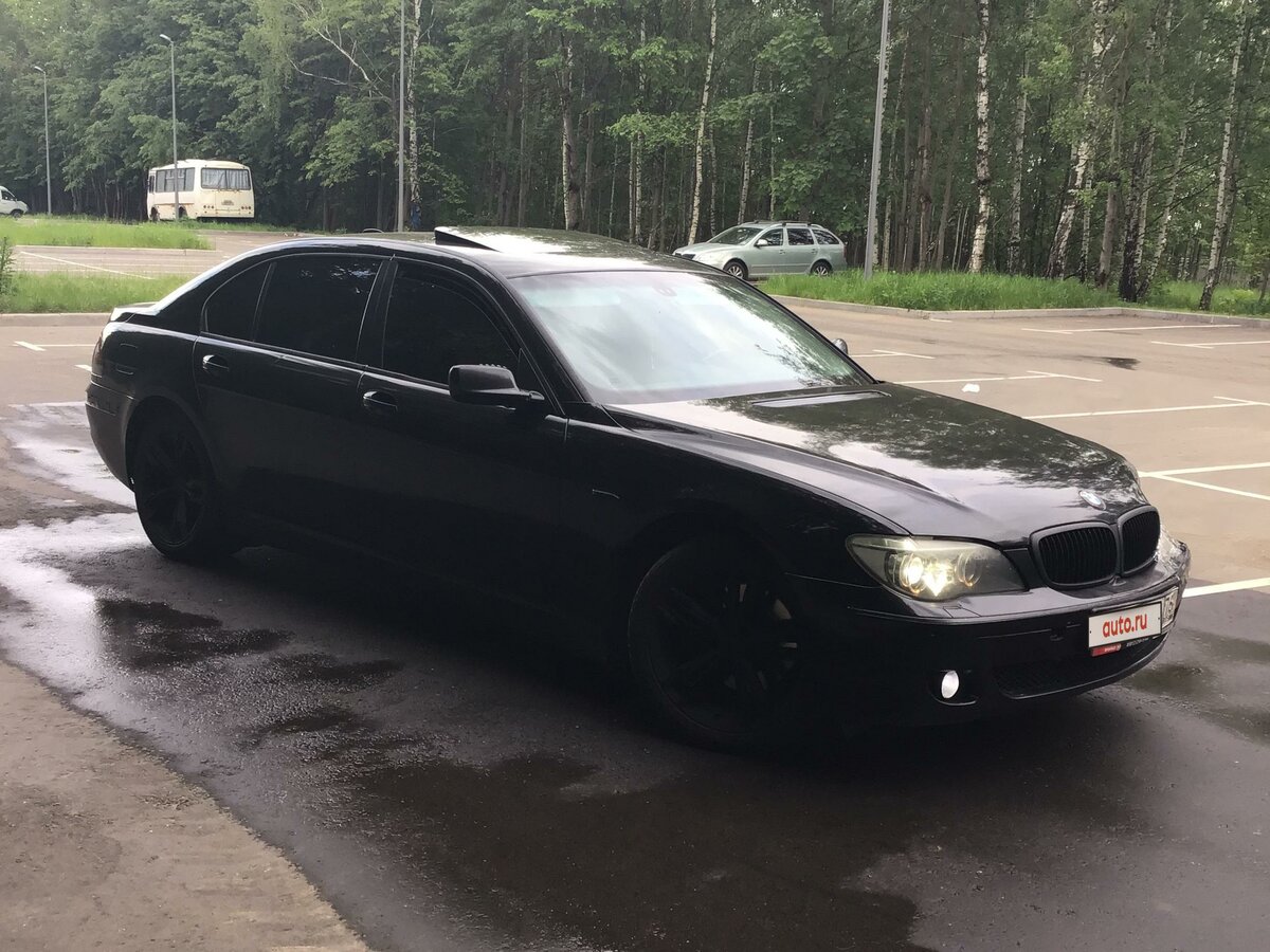 Купить б/у BMW 7 серии IV (E65/E66) Рестайлинг 750Li 4.8 AT (367 л.с.) бензин автомат в Москве ...