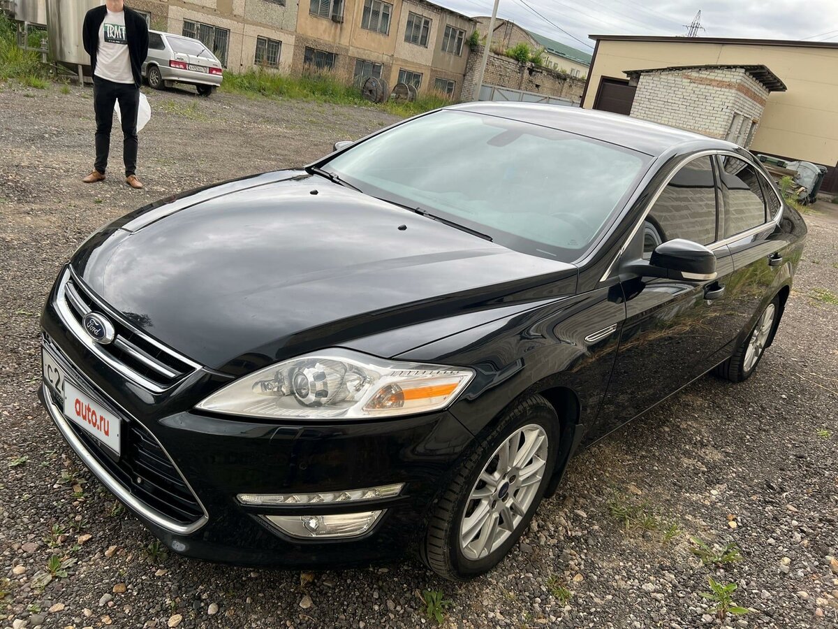 Купить б/у Ford Mondeo IV Рестайлинг 2.0 AMT (200 л.с.) бензин робот в Ярославле: чёрный Форд ...