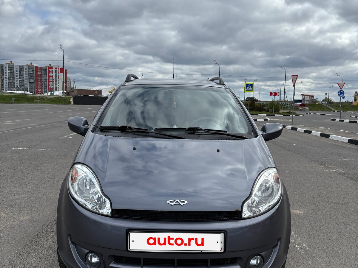 Купить б/у Chery Kimo (A1) 2007-2014 1.3 MT (83 л.с.) бензин механика в Твери: серый Чери Кимо ...