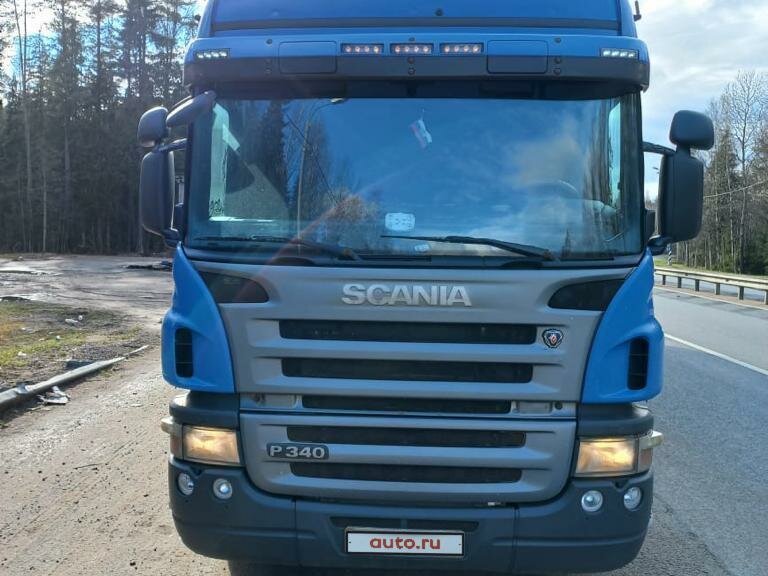 Купить б/у Scania P-series дизель механика в Иванове: синий 2011 года ...