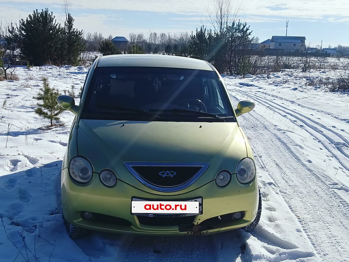 Купить б/у Chery QQ6 (S21) 2006-2010 1.3 MT (83 л.с.) бензин механика в Клинцах: зелёный Чери ...