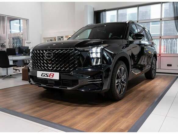 Купить новый GAC GS8 II 2.0 AT (231 л.с.) 4WD бензин автомат в Мытищах: чёрный ГАК ГС8 II ...