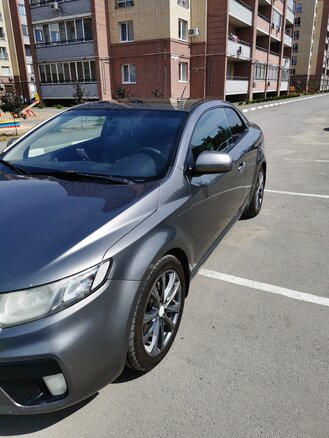 Купить б/у Kia Cerato II Koup 2.0 AT (150 л.с.) бензин автомат в Волгограде: серый Киа Церато II ...