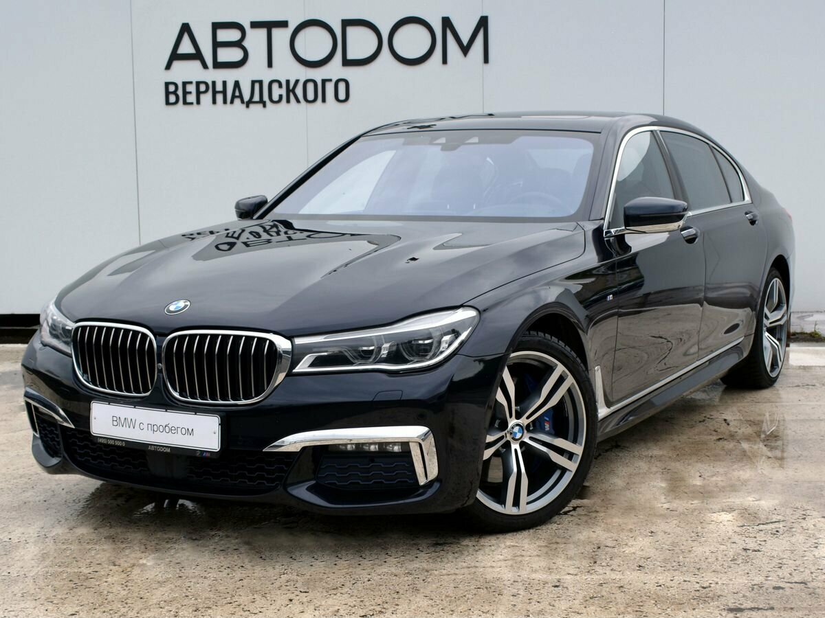 Купить б/у BMW 7 серии VI (G11/G12) 750Ld xDrive 3.0d AT (400 л.с.) 4WD ...