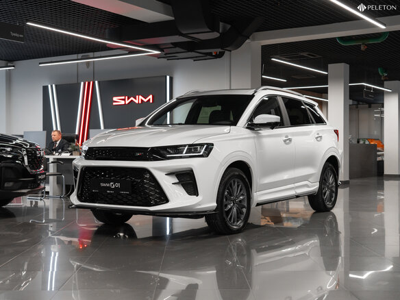 Купить новый SWM G01F 2018-2025 1.5 AMT (139 л.с.) бензин робот в Москве: белый СВМ Г01Ф 2023 ...