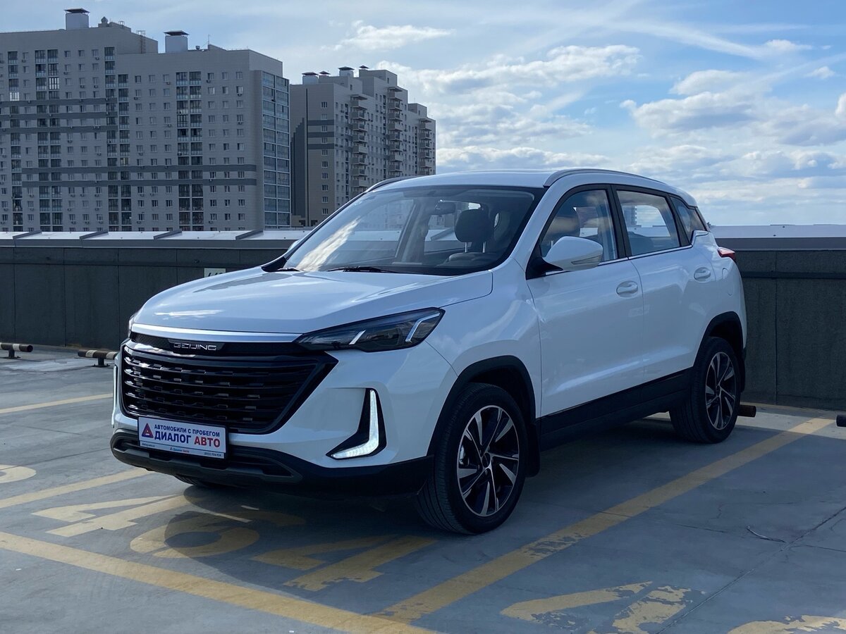Купить б/у BAIC X35 2019-2025 1.5 CVT (136 л.с.) бензин вариатор в Казани: белый БАИК Икс35 2024 ...