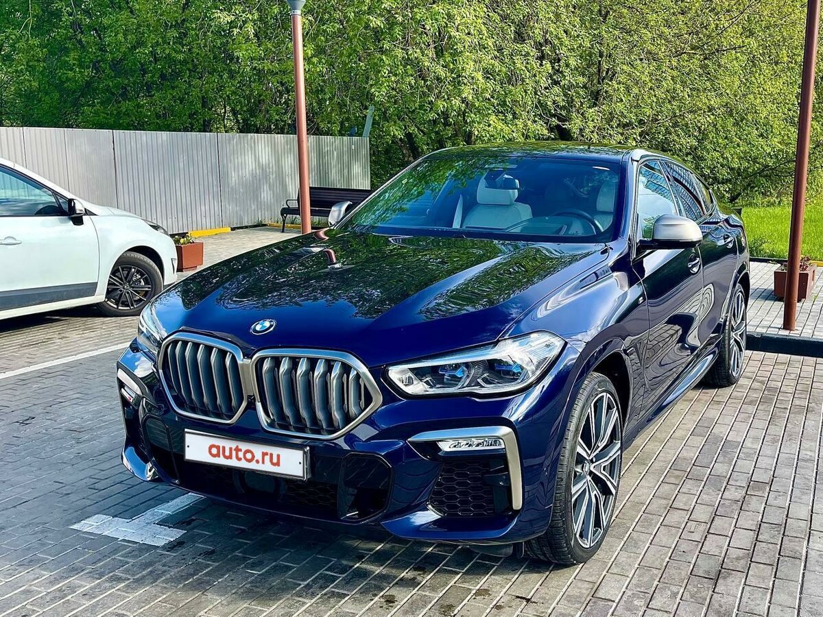 Купить б/у BMW X6 III (G06) M50d 3.0d AT (400 л.с.) 4WD дизель автомат ...