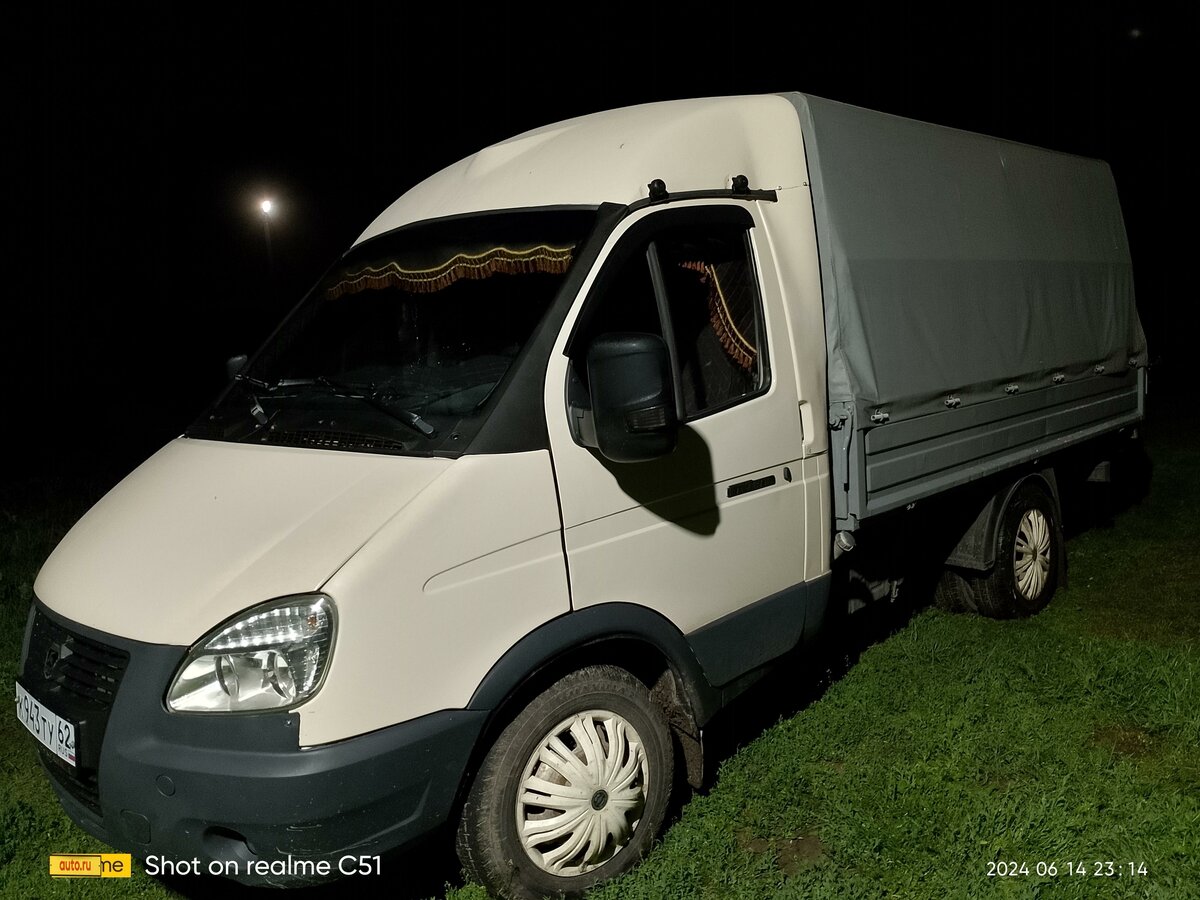 Купить б/у ГАЗ ГАЗель (3302) бензин механика в Рязани: бежевый тент 2003 года по цене 550 000 ...