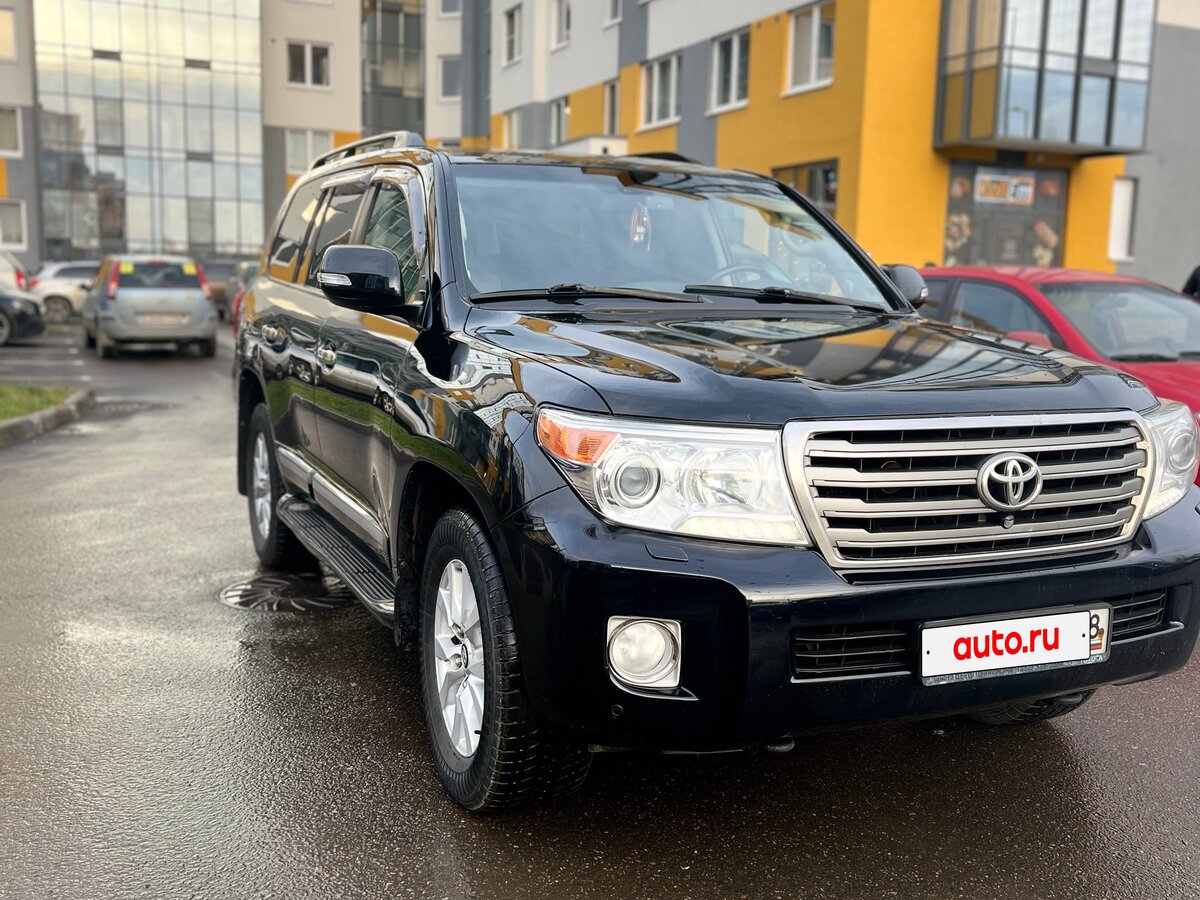Купить б/у Toyota Land Cruiser 200 Series Рестайлинг 1 4.5d AT (235 л.с ...