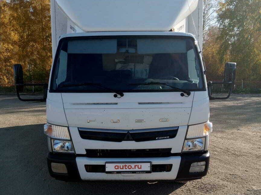 Купить б/у Fuso (Mitsubishi) Canter дизель механика в Екатеринбурге: белый рефрижератор 2020 ...