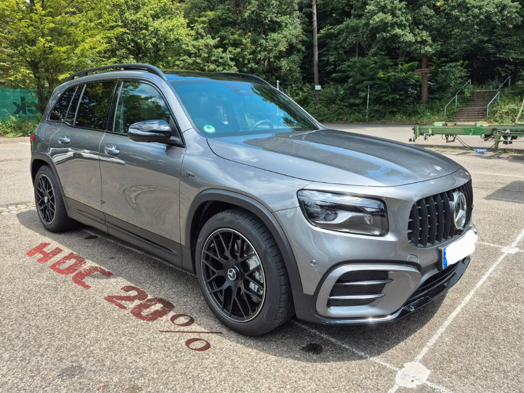Купить б/у Mercedes-Benz GLB AMG I (X247) Рестайлинг 35 AMG 2.0 AMT (306 л.с.) 4WD бензин робот ...